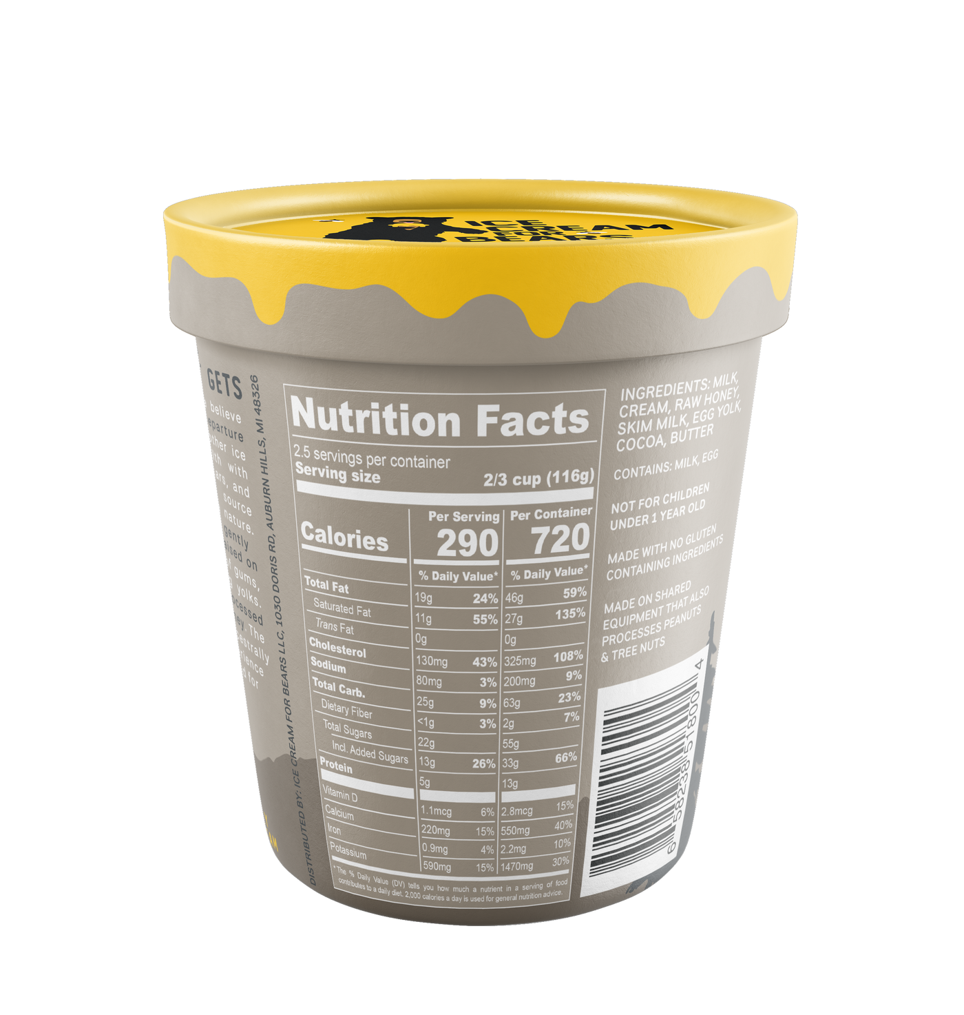 Chocturnal - Triple Chocolate Swirl – Ice Cream For Bears