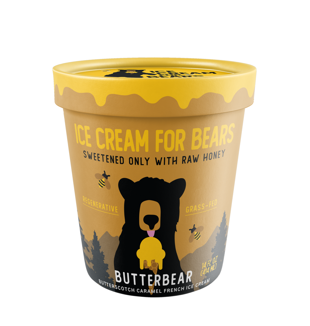 ButterBear - Butterscotch Caramel – Ice Cream For Bears