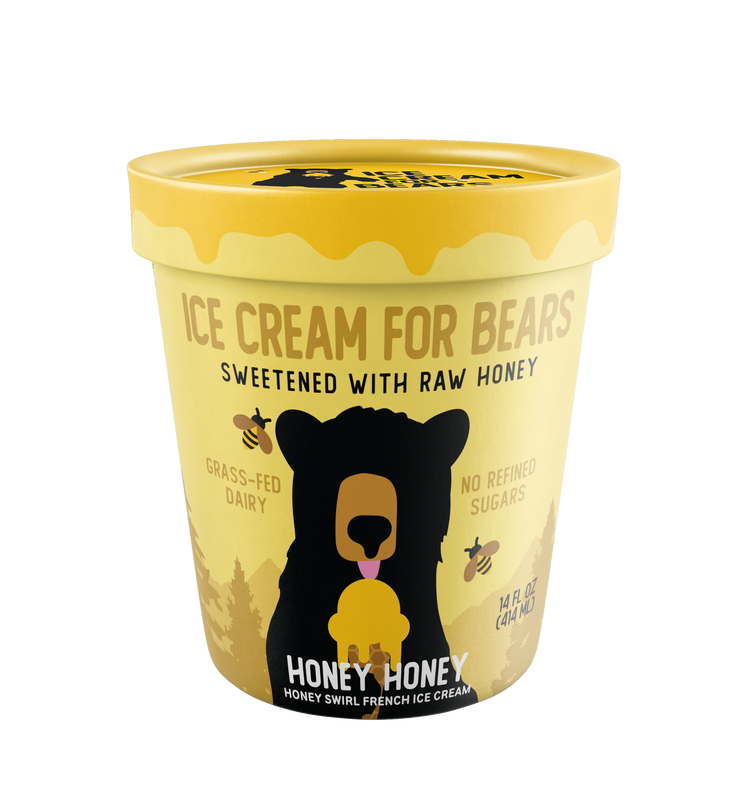 Honey Honey - Honey Swirl – Ice Cream For Bears