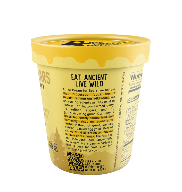 Honey Honey - Honey Swirl – Ice Cream For Bears